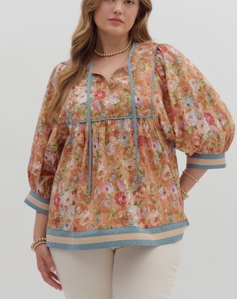 The Britt Top in Curvy – Lee's Kloset